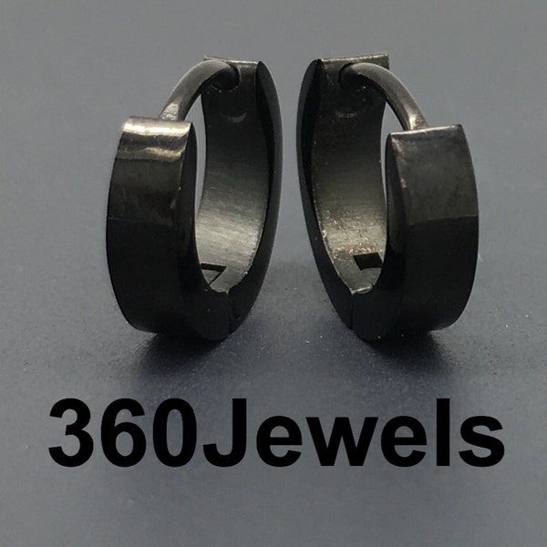 Promotion Mens Silver Stud Earrings White Diamond CZ Post Earrings Hip ...