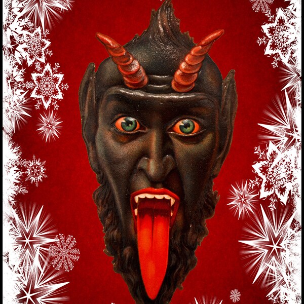 A Visit From Krampus Children's Book. - Etsy