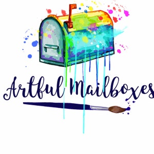 Custom Painted Mailboxes, Exotic Bird Art, Peacock Painting, Unique ...