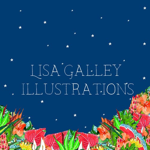 Lisa Galley Illustrations cards and by LGalleyIllustrations