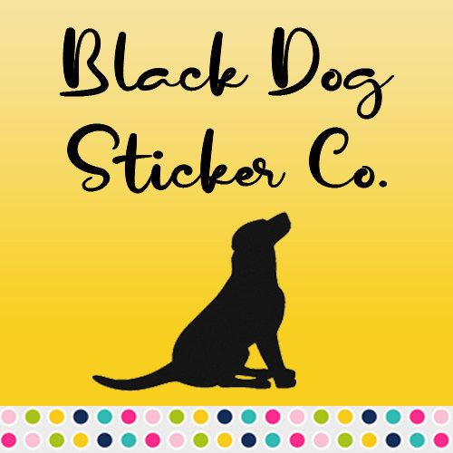 Black Dog Sticker Co. by BlackDogStickerCo on Etsy