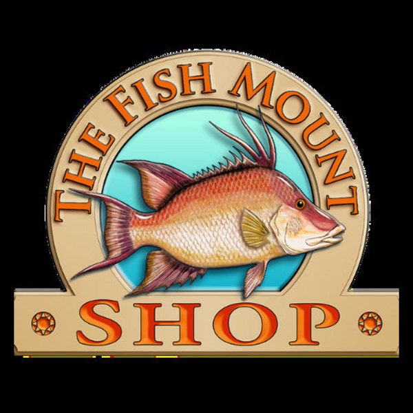 50 Barracuda Half Sided Fish Mount - Etsy