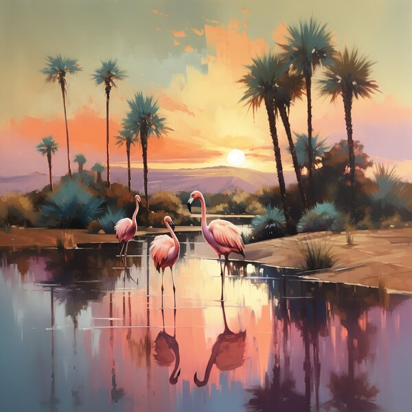 Plein Air Style Digital Downloadable Printable Art California Coastal ...