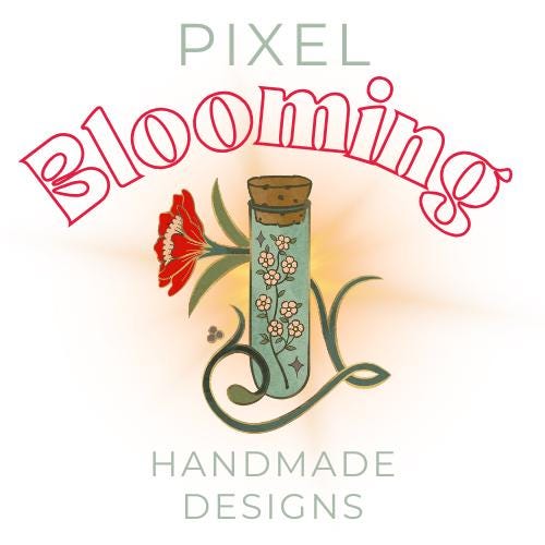 PixelBlooming - Etsy