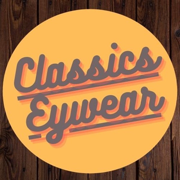 New Matte Gold Star Eyeglasses Amber Rim W/ Matching Temple Tips ...