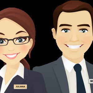 Transparent BUSINESS Logo ACRYLIC SIGN, Personalized Home Office ...