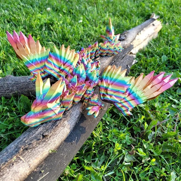 Light Heart Dragon a Cinderwing3d Design 3D Printed Articulated Dragon ...