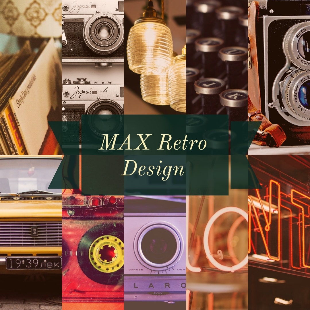 Maxretrodesign - Etsy Nederland