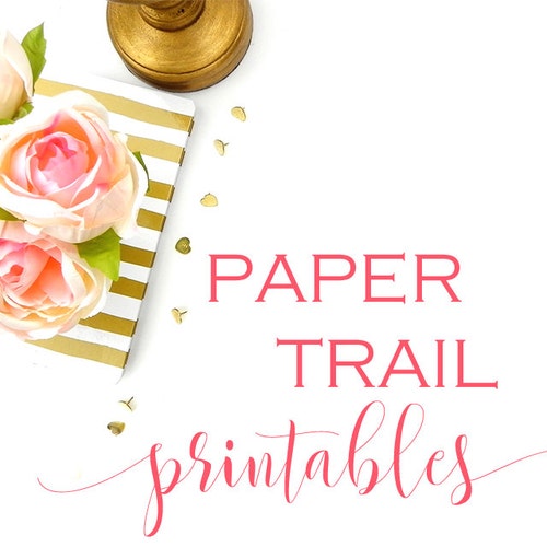 PaperTrailPrintables - Etsy