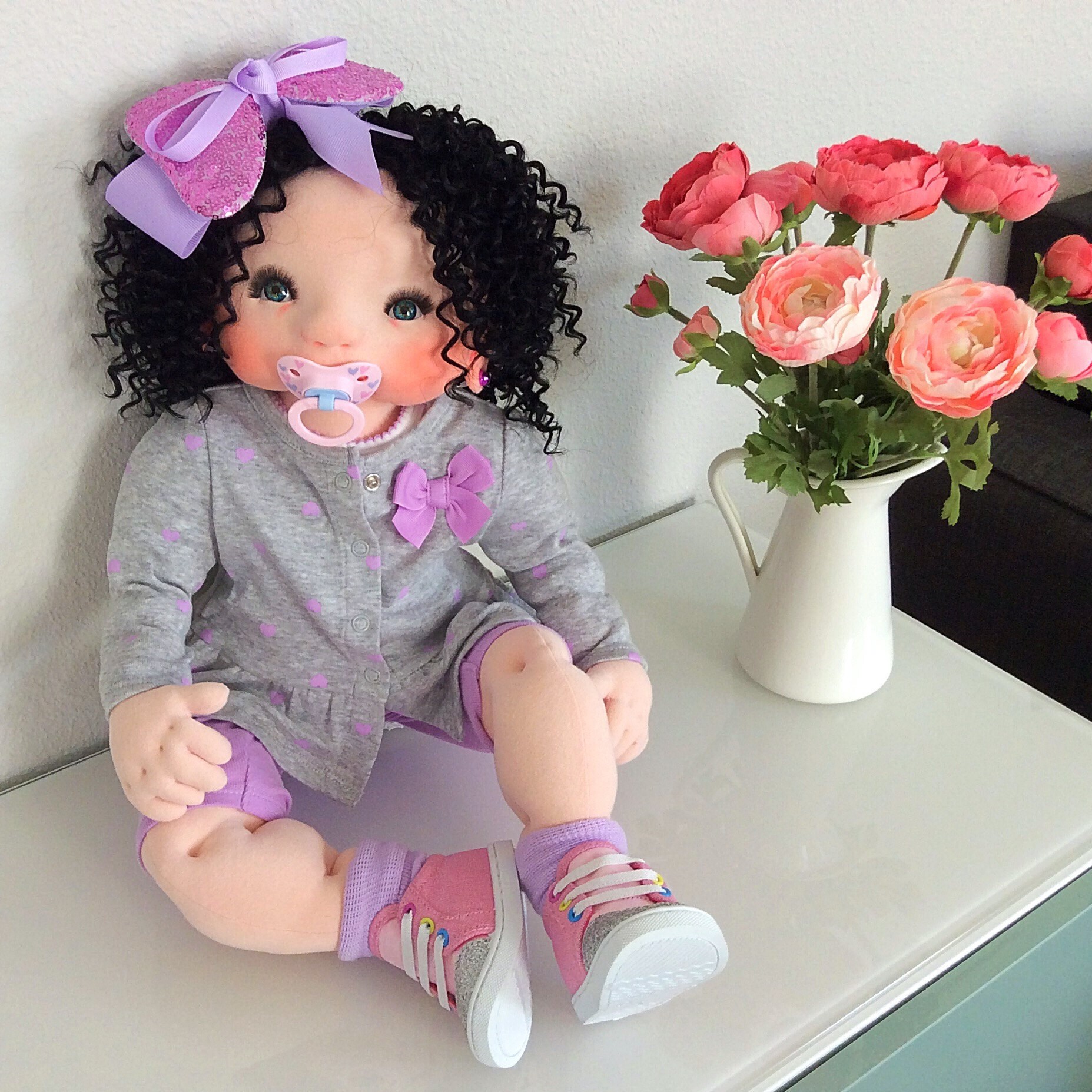 Handmade by me unique fabric dolls. by lebamboledelcuore on Etsy