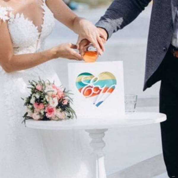 Personalized Unity Sand Ceremony Set for Wedding Unity Wedding Ideas - Etsy