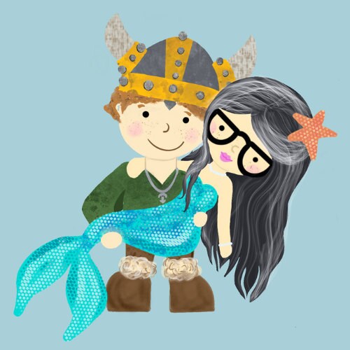 VikingAndMermaid - Etsy