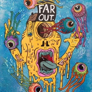 TV PUNK HOLOGRAM Sticker - Etsy