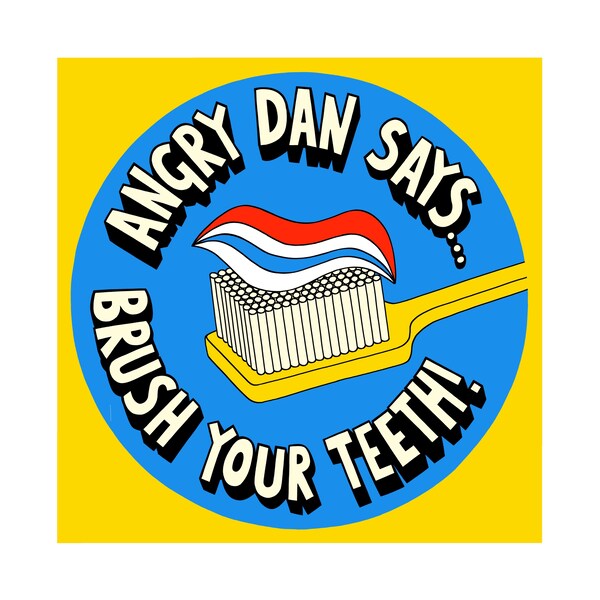 Angry Dan's New Illustrated Map of London Signed A1 Shipping Early ...