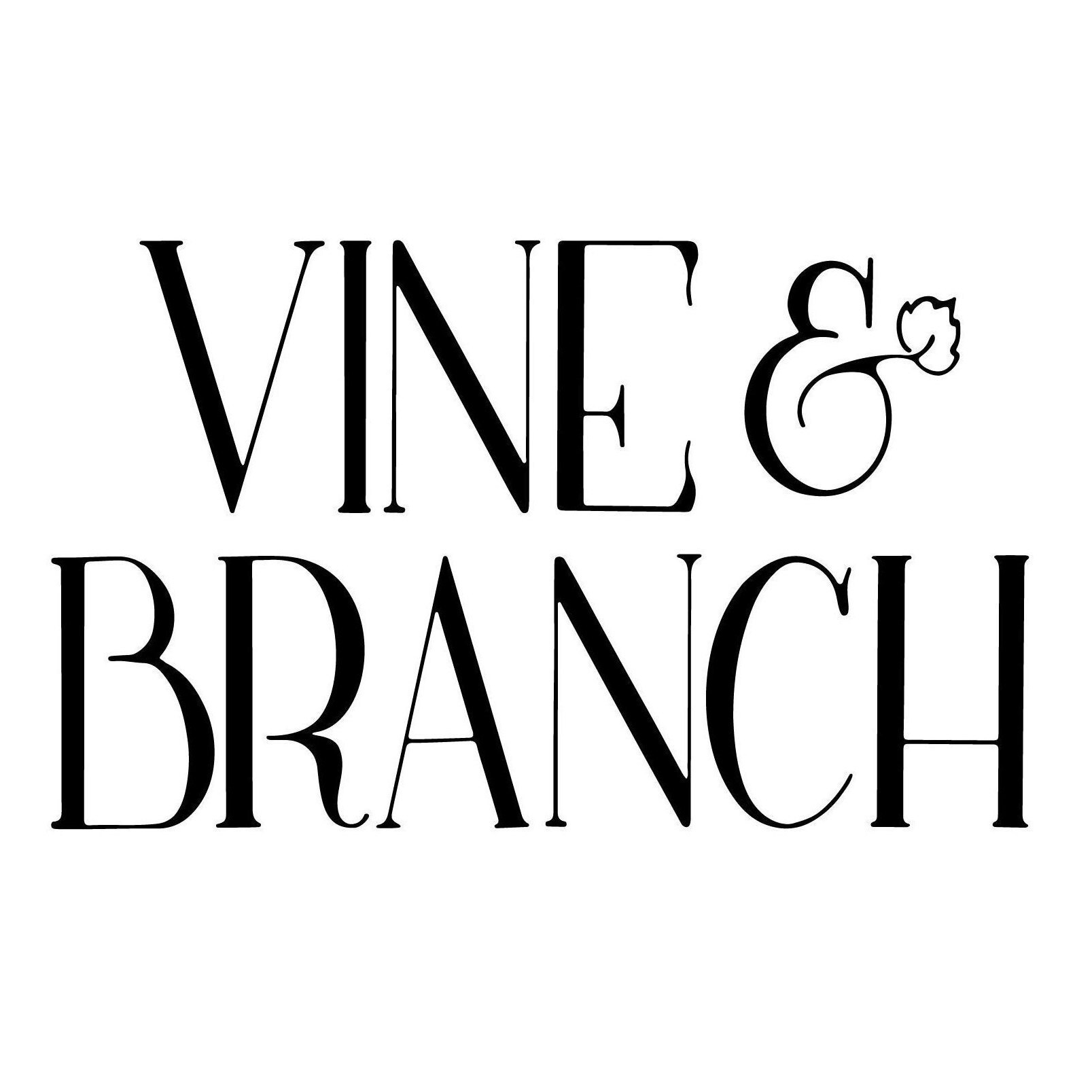 Vine & Branch lettering by AmandaHunte on Etsy