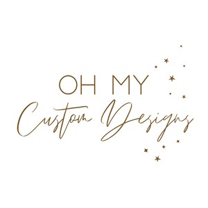 OhMyCustomDesigns - Etsy