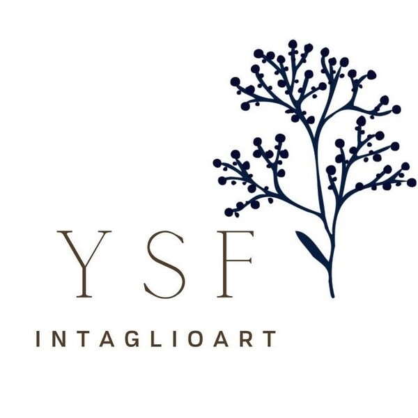 Framed Grand Tour Intaglios Against a Sky Blue Textured Background in a ...