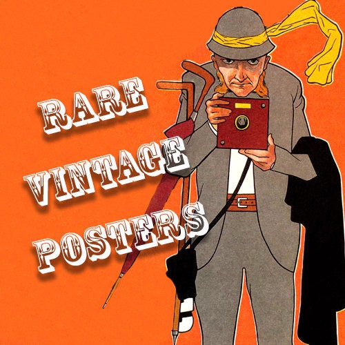 Vintage Patent Posters and Vintage Posters by RareVintagePosters