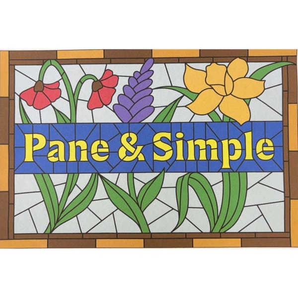 Handmade Peace Sign Stained Glass Window Hanging Sun Catcher - Etsy