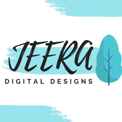 JeeraDigitalTemplate - Etsy