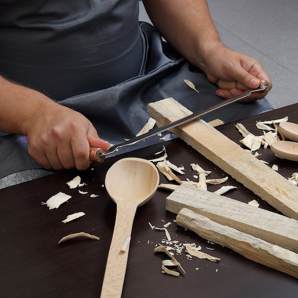 Leather Knife. Doubled Edged, Rounded Knife for Leather Crafts ...