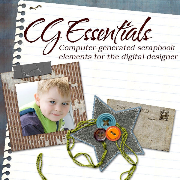 School Digital Scrapbook Kit back to School Digital Scrapbook Papers ...