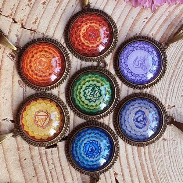 Two Sided Levels of Flame Necklace Fire and Flames Jewelry Symbolic ...