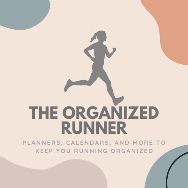 Runner's Weekly Planner Printable Running Planner Printable Running ...