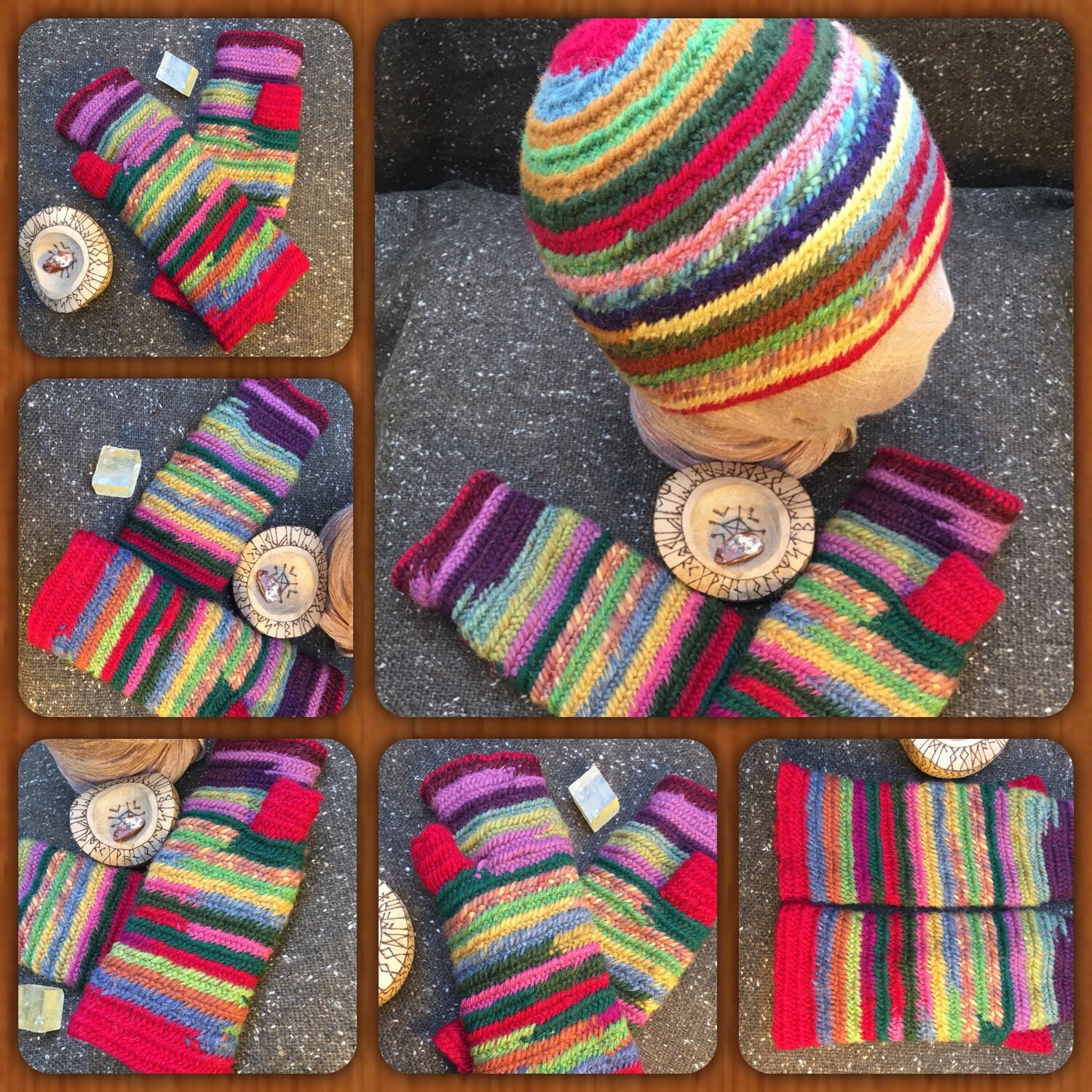 Nalbinding mittens | nalbinded into a cosy 100% mittens. Sof… | Flickr