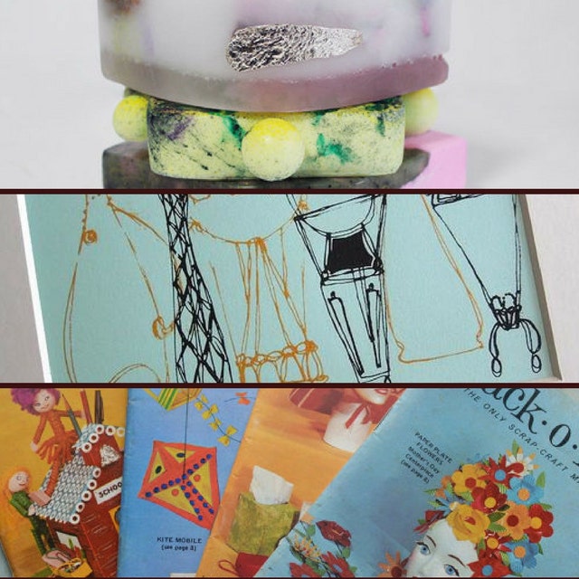 Haunted House of Projects: fun art in cartoon colors by hhop