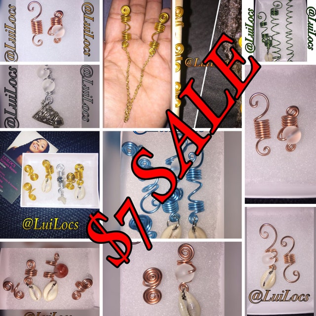Lui Locs Extensions and Accessories by LUILOCS on Etsy