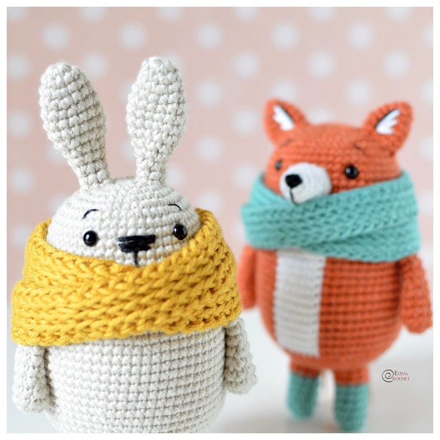 CROCHET PATTERN COCO the Rabbit Amigurumi / Stuffed Doll / Easy ...