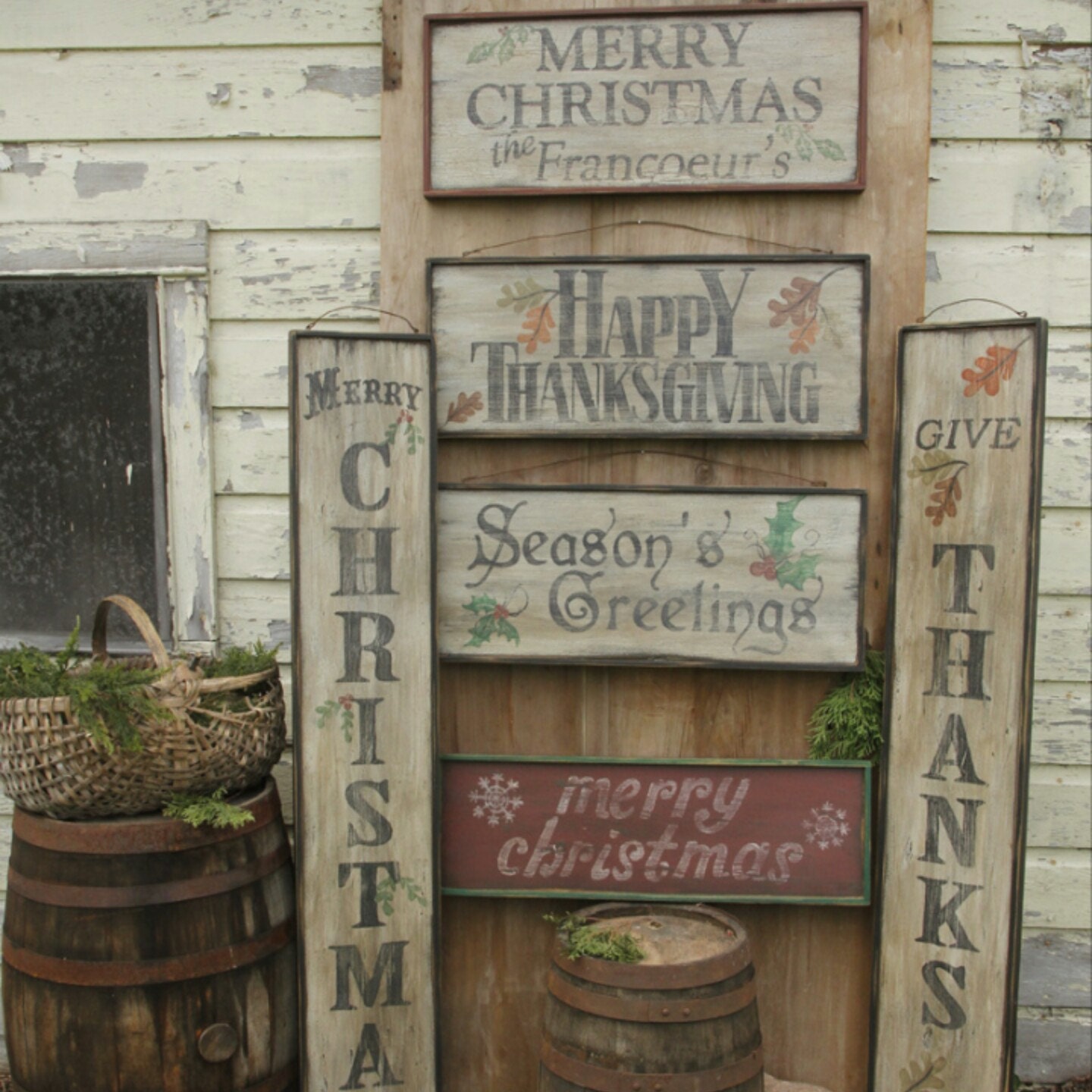 Early looking Antique Primitive WELCOME Wooden Sign | Etsy