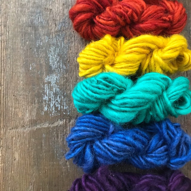 Girl With A Sword Productions Handspun Yarns by girlwithasword