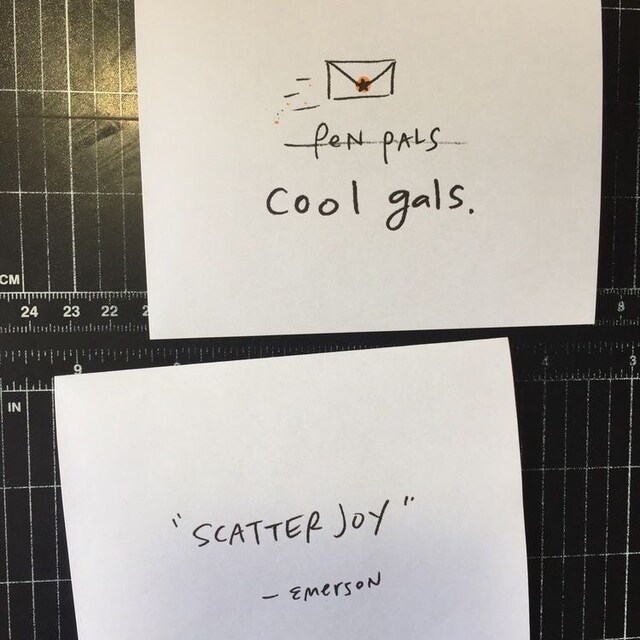 Scatter Joy Ralph Waldo Emerson Quote Encouragement Card - Etsy