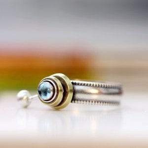 Statement Ring Sterling Silver Ring Science Ring Celestial - Etsy