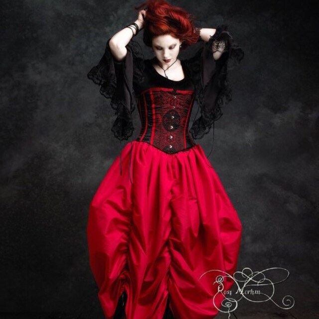 Dark Romantic Couture since 1998 Hand Cut Hand by rosemortem