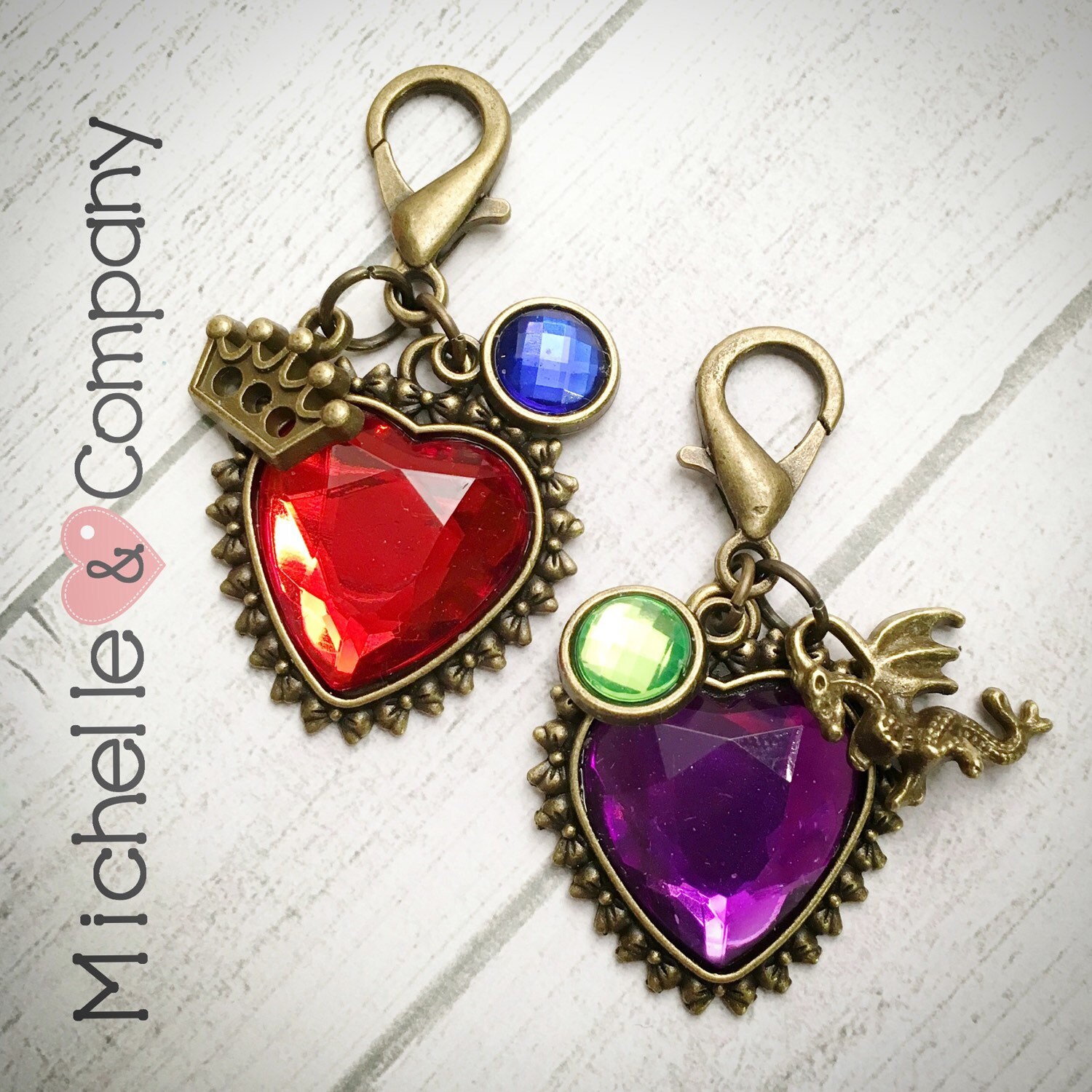 8 Descendants Zipper Pull Backpack Charms Descendants 2 | Etsy