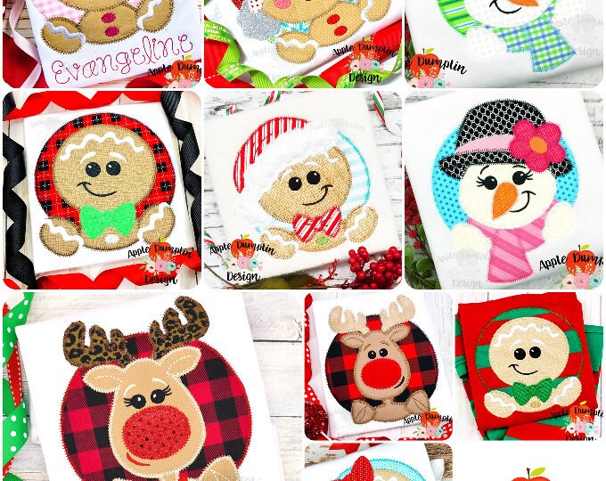 DIGITAL Creative Applique Embroidery & SVG by AppleDumplinDesign