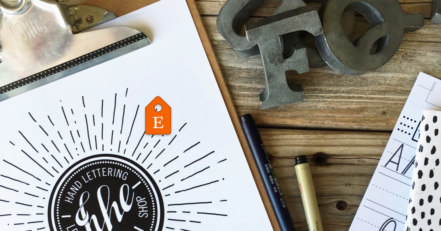 Lettering Guide, Lettering Practice Sheets, Lettering Workbook, Modern ...