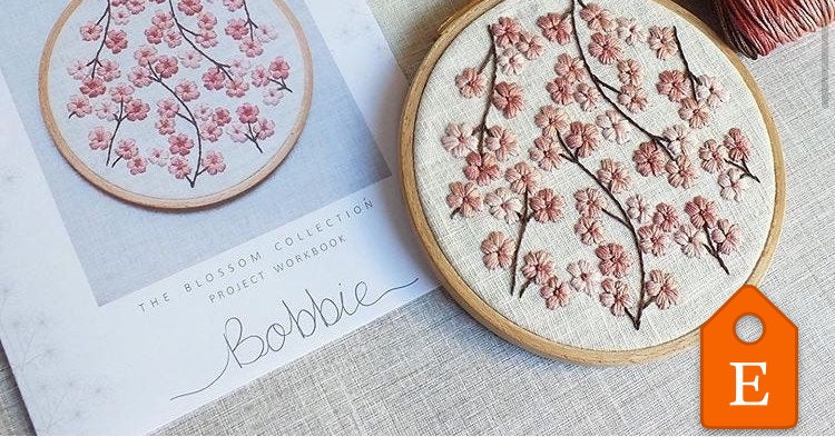 Bobbie Hand Embroidery Kit by Hannah Burbury Designs® - Etsy