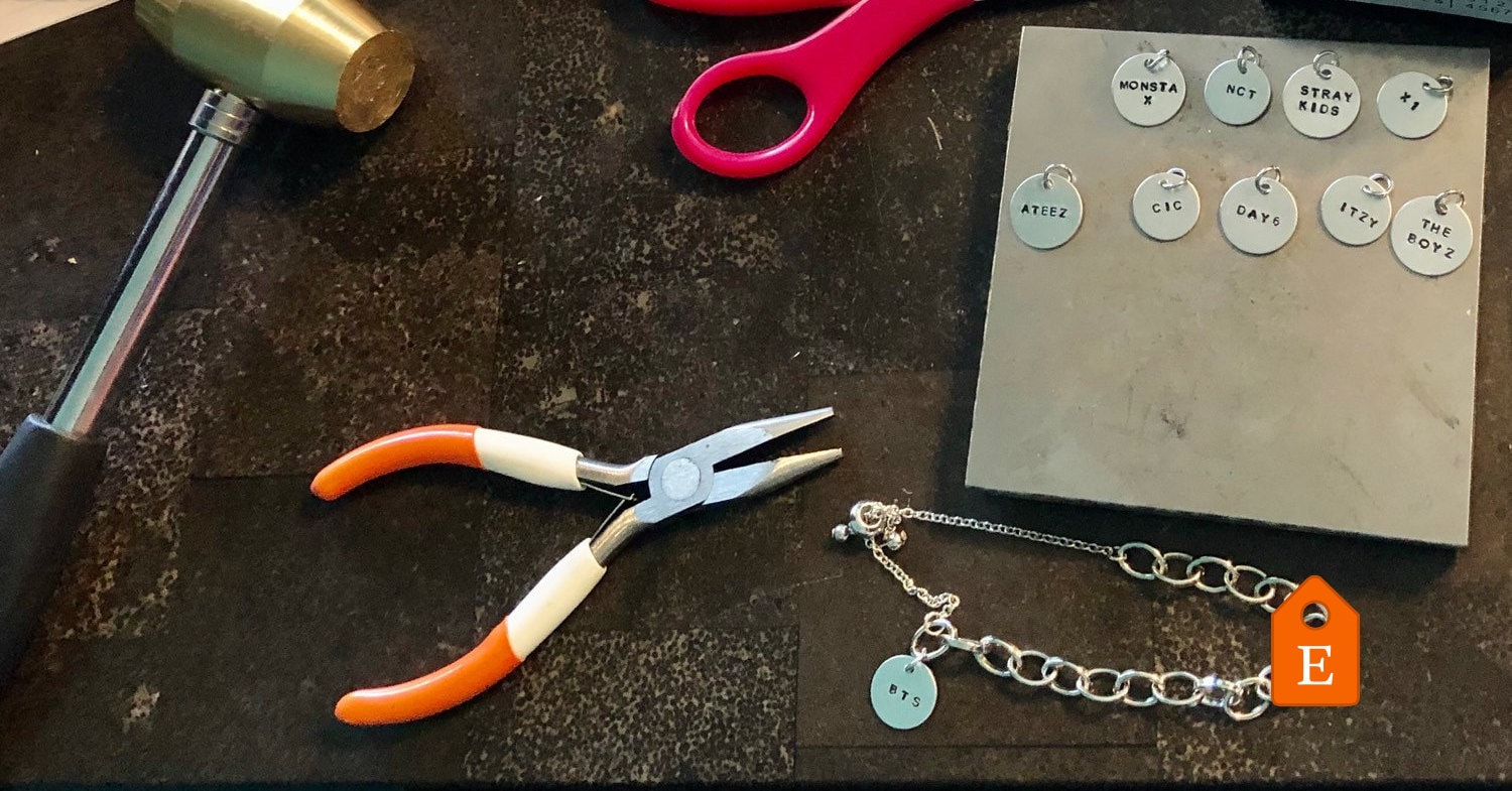 Handmade KPOP Charm Bracelet/kpop/favorite Groups/gift Ideas/metal ...