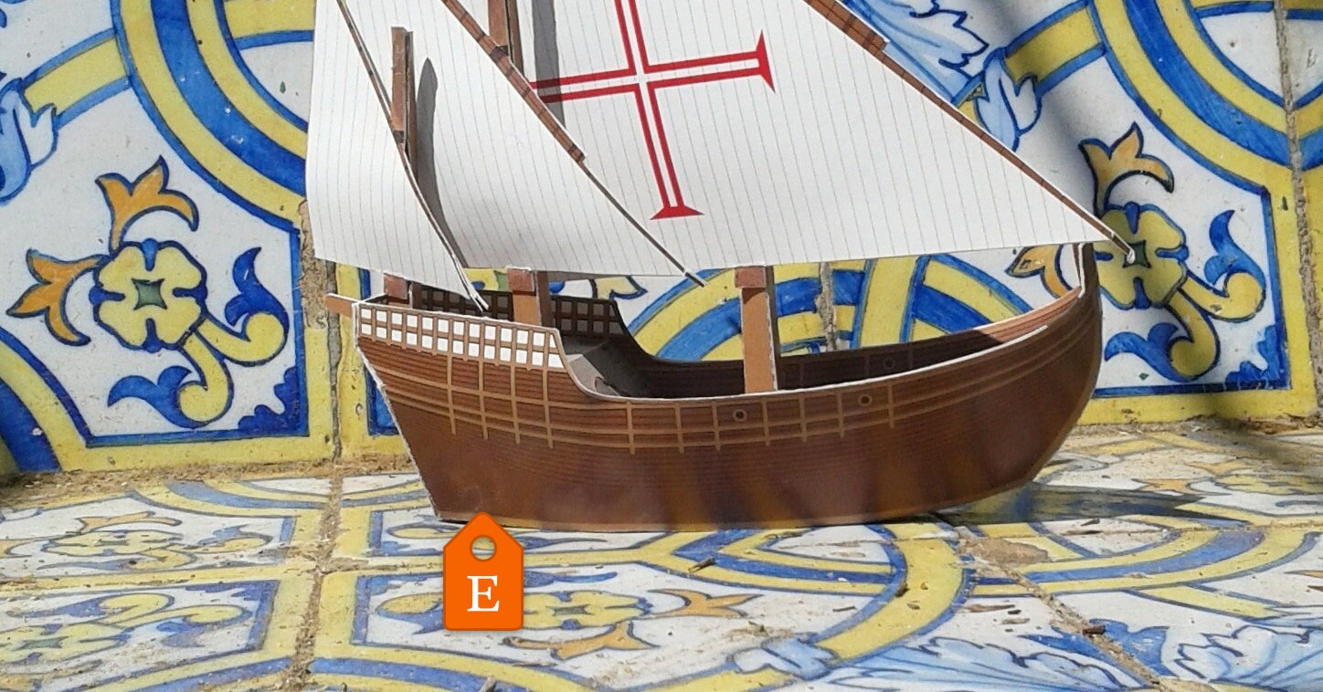 Caravel Paper Toy DIY Paper Craft Kit 3D Model Paper Figure - Etsy