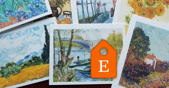15 Van Gogh Note Cards Fine Art Just Because Gift for Mom - Etsy