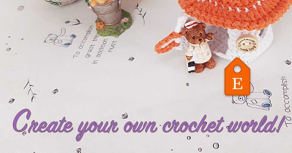 Crochet Pattern Tiny Dollhouse miniature Crochet Pattern, Amigurumi ...