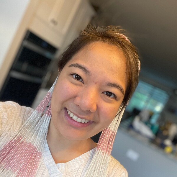 FILIPINIANA Jusi Fabric Hand Painted BISHOP SLEEVE Jacket Barong ...