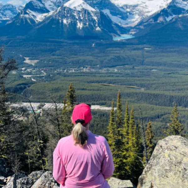 River Forest Landscape Wall Art on Canvas, Abstract Autumn Mountain ...