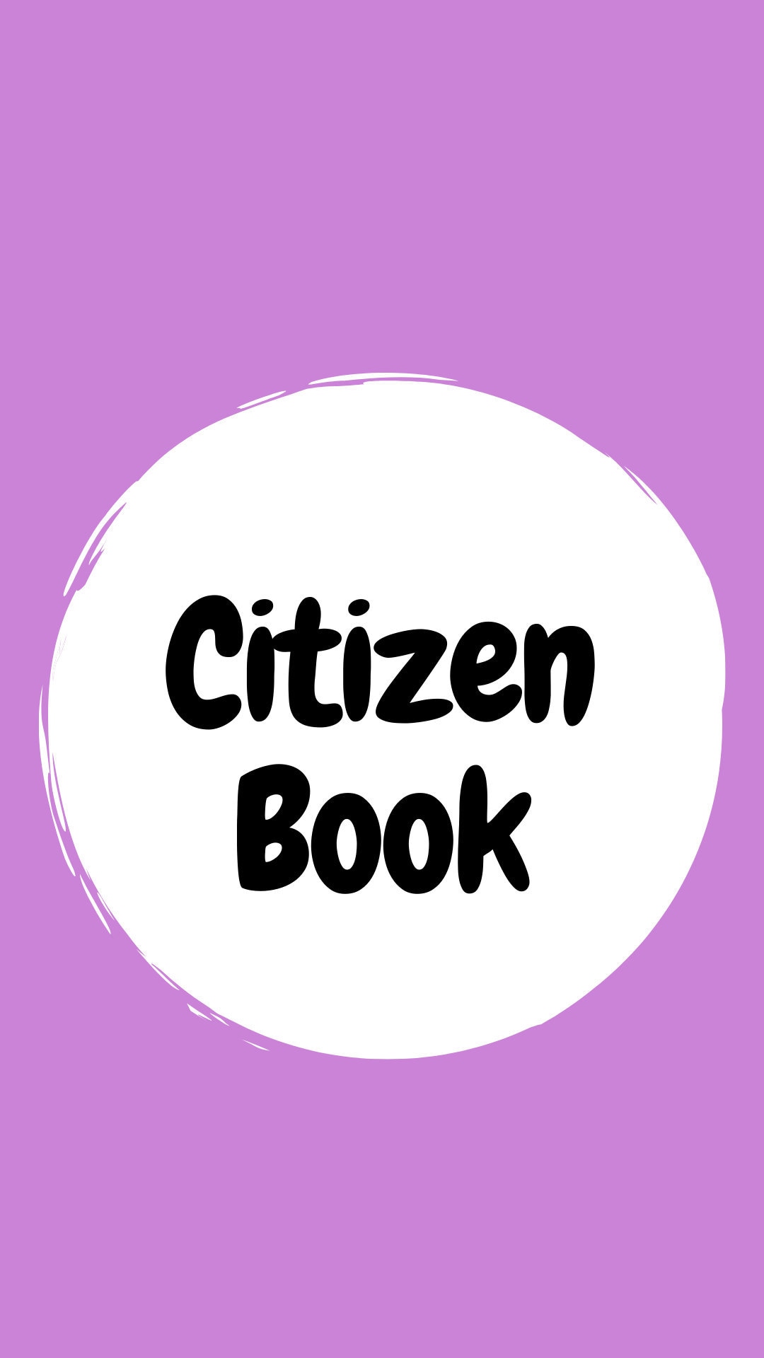 CitizenBook - Etsy