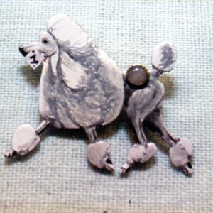 Paper Poodle, Papercraft Template, DIY Paper Pet Dog, 2018 Year of the ...