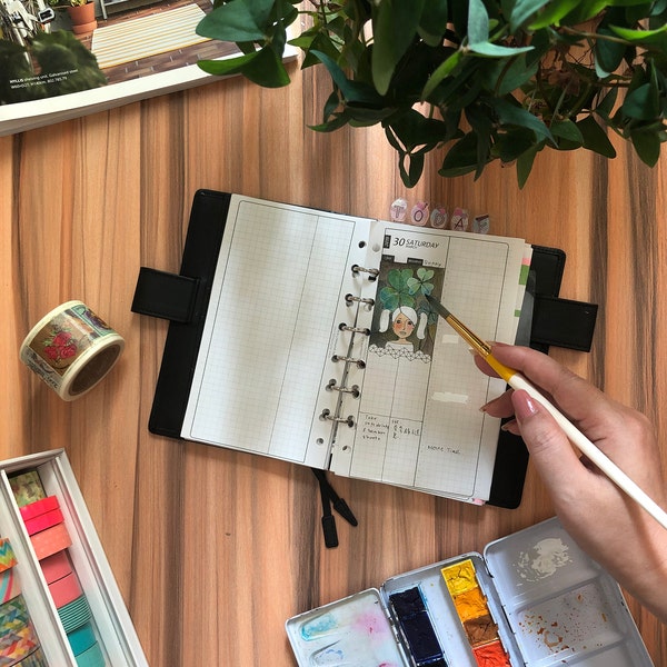 LMI Yearly Chart Filofax Inserts Refills Printable Binder Planner - Etsy